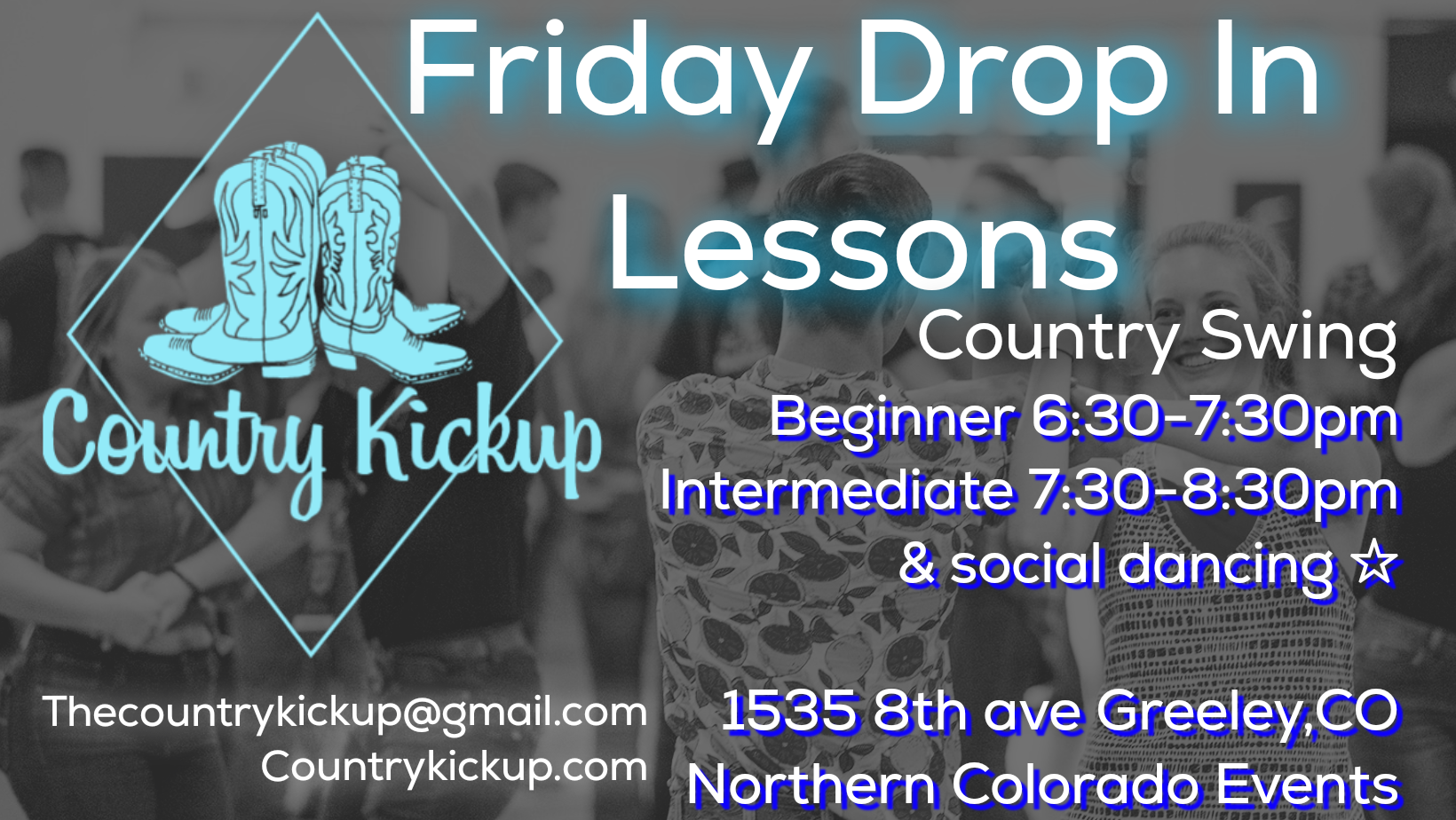 Studio & Private Dance Lessons ☆ – Country☆KickUp