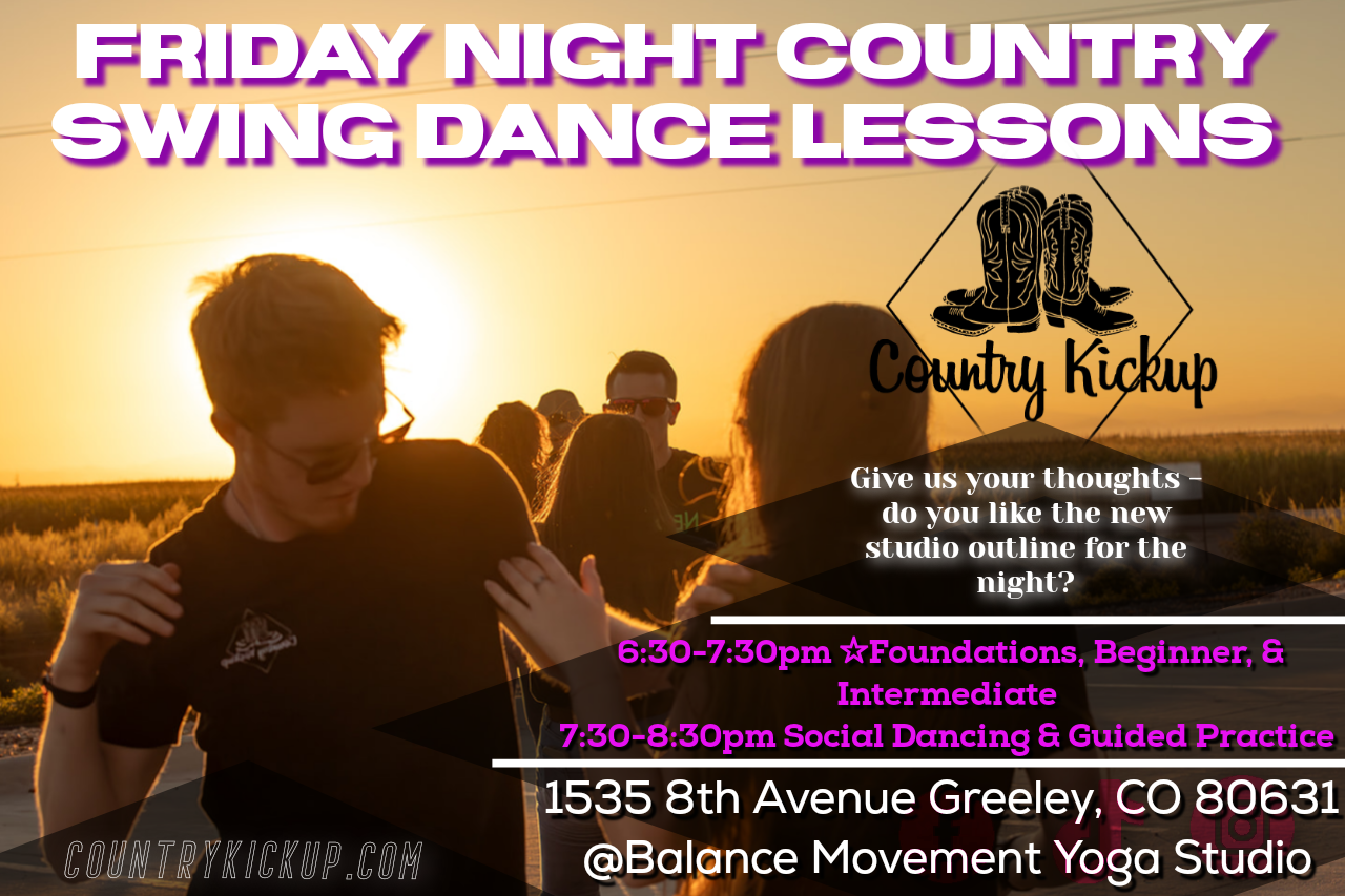 Studio & Private Dance Lessons ☆ – Country☆KickUp